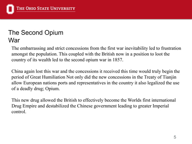Second Opium War PPT.pptx | War and Conflicts