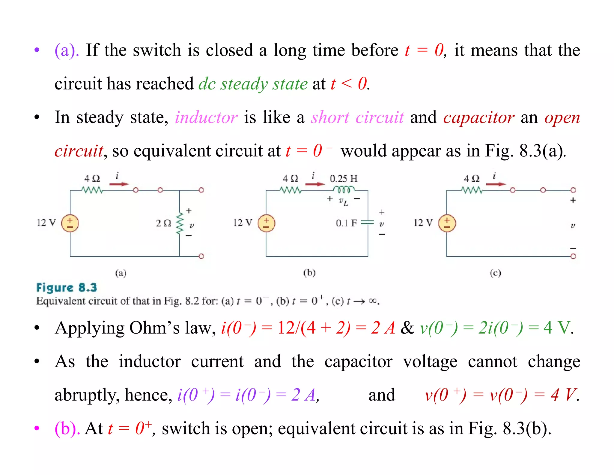 Second order circuits linear circuit analysis | PDF