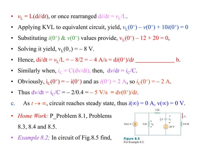 Second order circuits linear circuit analysis | PDF