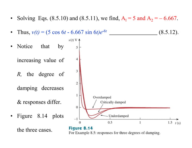 Second Order Circuits Linear Circuit Analysis Pdf