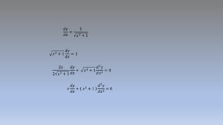 Second order derivatives | PPTX