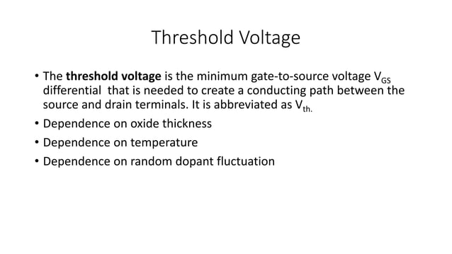 Second order effects | PPTX