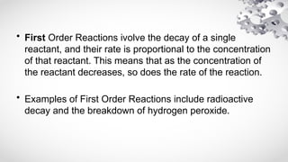 SECOND ORDER OF REACTION that is under chemistry.pptx