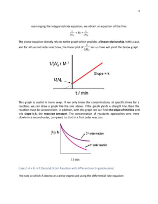 Second order reaction | DOCX