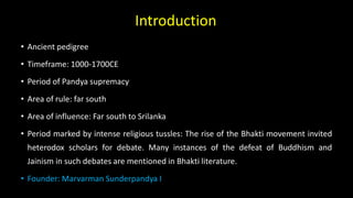 Second pandya empire | PDF