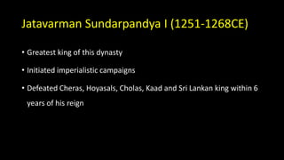 Second pandya empire | PDF