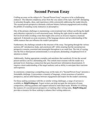 Second Person Essay.pdf