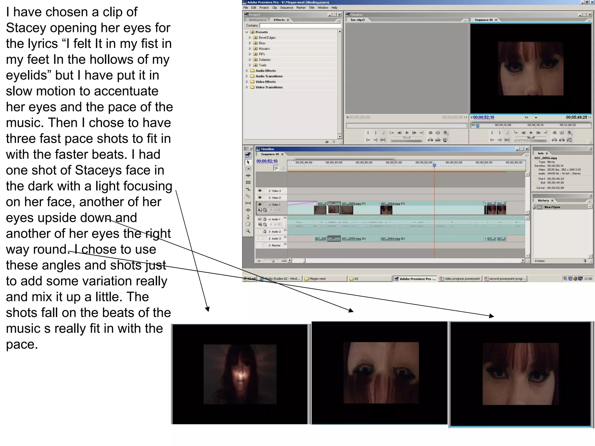 Second powerpoint progress | PPT | Video Production | Content Production