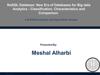 NoSQL databases | PPT