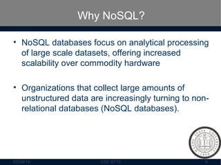 NoSQL databases | PPT