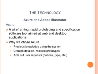 Second presentation o.c.o. technology & paper prototyping | PPT
