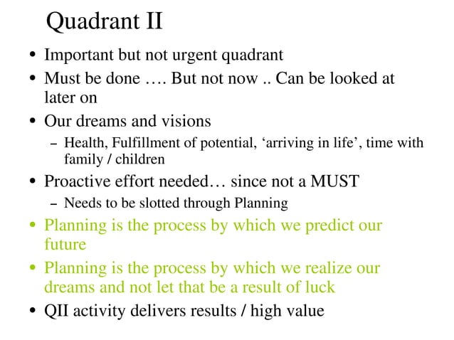Second quadrant | PPT