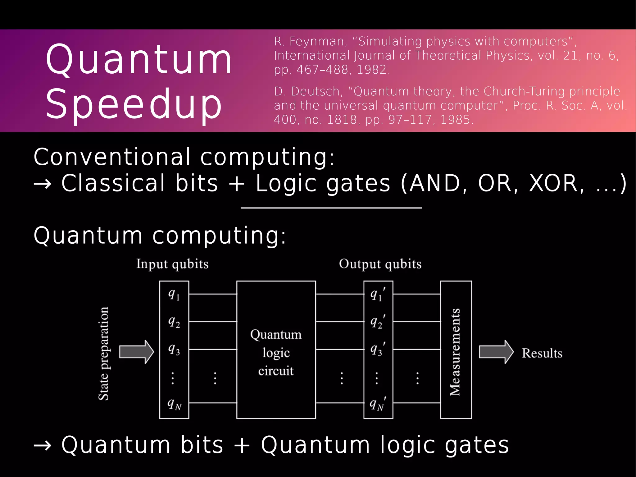 The second quantum revolution: the world beyond binary 0 and 1 | PPT