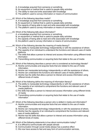 SECOND QUARTER EXAM in MIL.docx