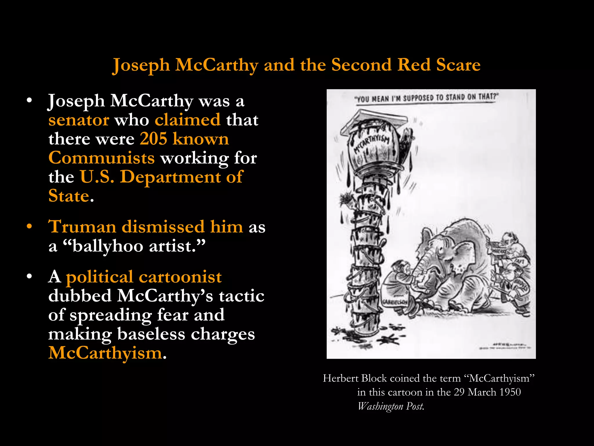 Second Red Scare | PPTX