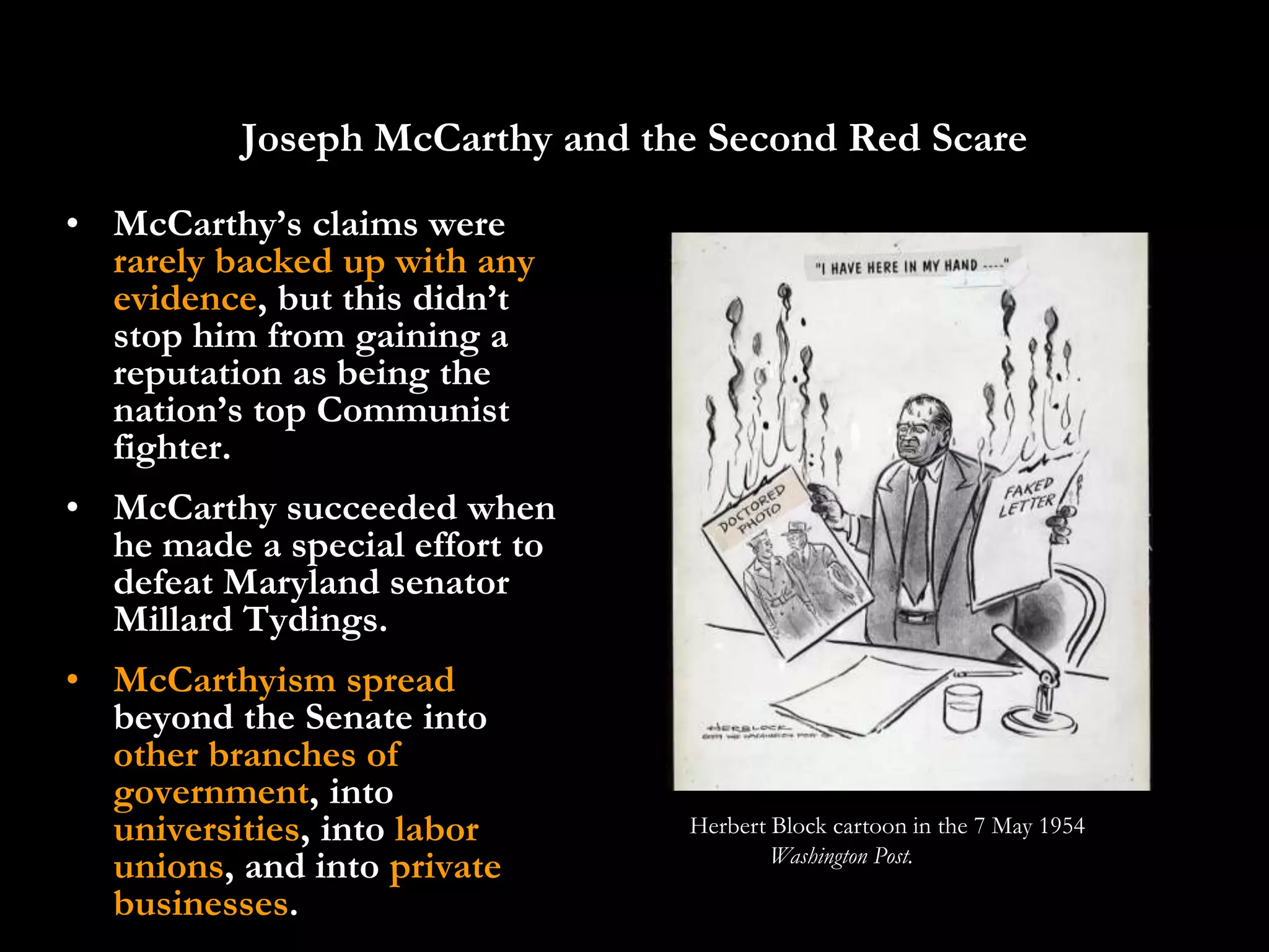 Second Red Scare | PPTX