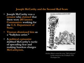 Second Red Scare | PPTX