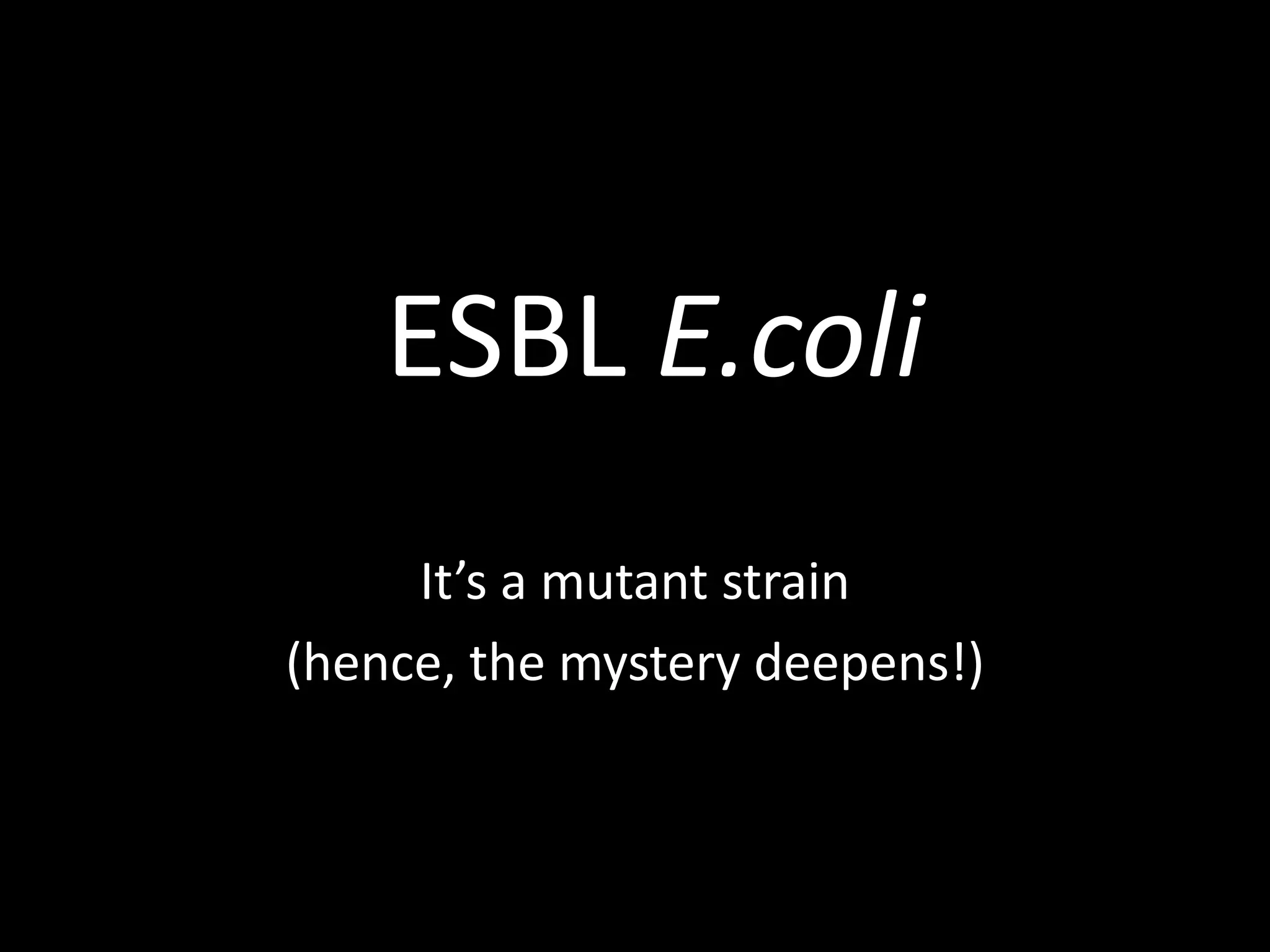 PCR Amplification Of Tem gene of ESBL E.coli