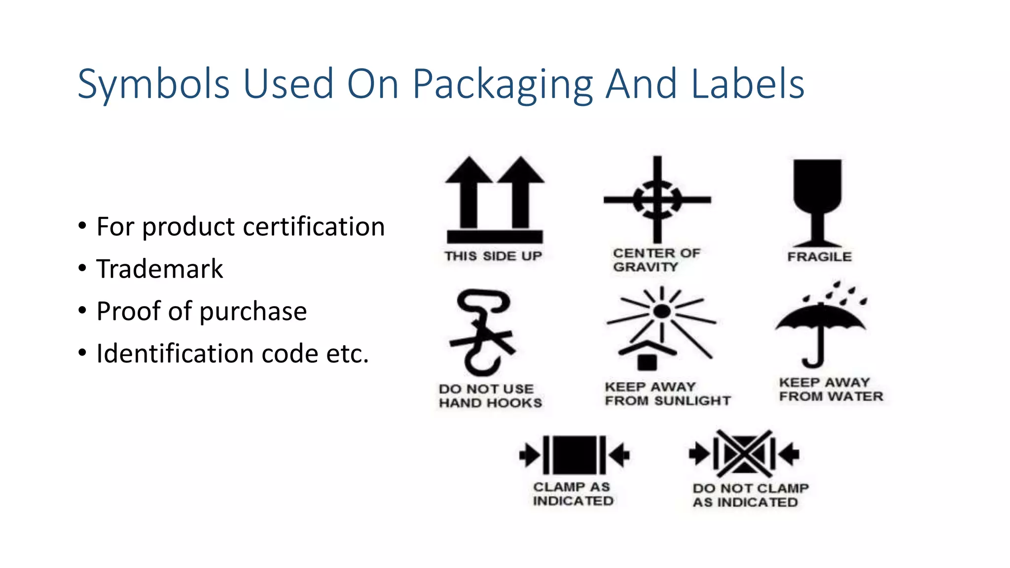 Secondry and tertiary packaging new | PPTX