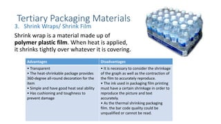 Secondry and tertiary packaging new | PPTX