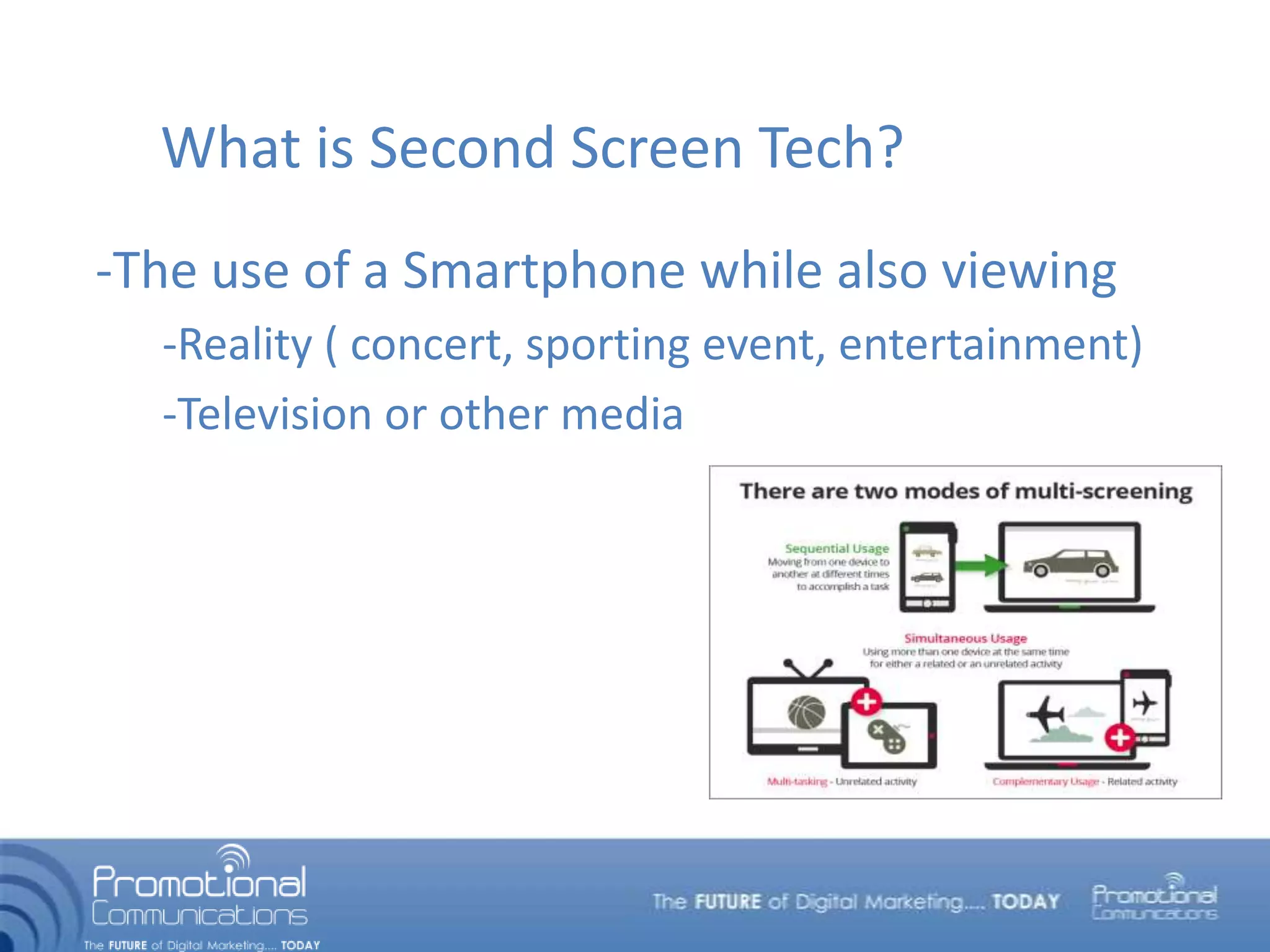 Second screen tech ppt | PPTX