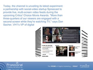 Second screen tech ppt | PPTX