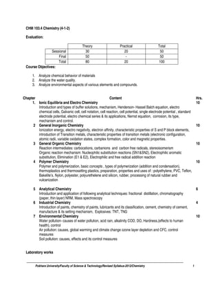 Second semester (pokhara university) | PDF