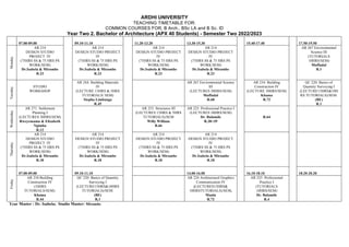 SECOND SEMESTER TIMETABLE.pdf