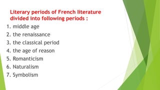 Second session - French literature (2).pptx