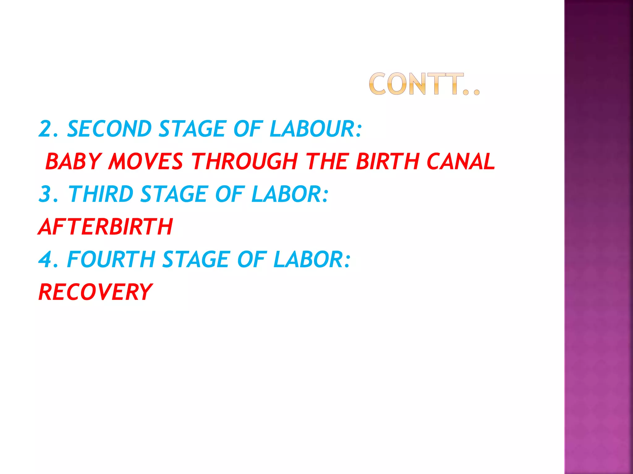 Second stage of labour | PPTX