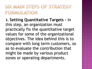 Second Stage of Strategic Management | PPT