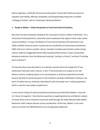 Migration - Maps of Meaning, Maps of Belonging | PDF