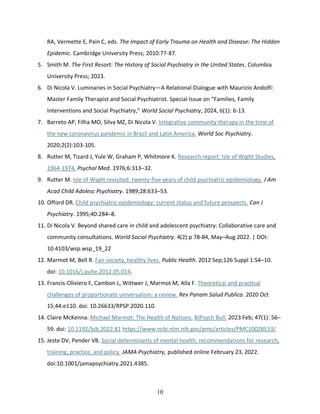 The Social Determinants of Health – Social Psychiatry’s Basic Science | PDF