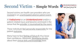 Second Victim policies in care of thr.pptx