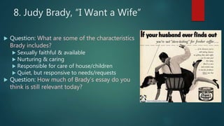 HUM16: Second wave feminism | PPTX