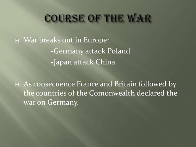 Second world war | PPT