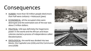 Second World War (PPT para 4º de la ESO) | PPTX