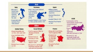 Second World War (PPT para 4º de la ESO) | PPTX