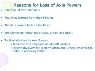 Second world war 1939 45 | PPTX