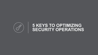 Optimizing Security Operations: 5 Keys to Success | PPT