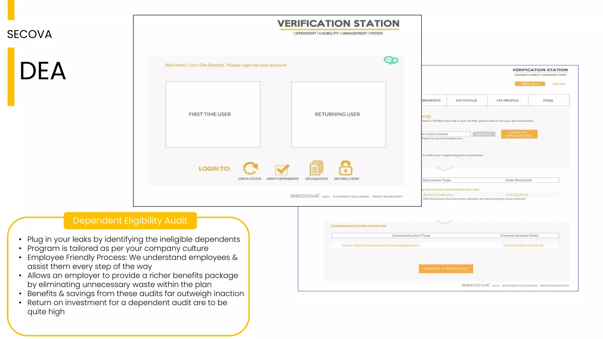 Secova's Benefits Administraion Products | PDF