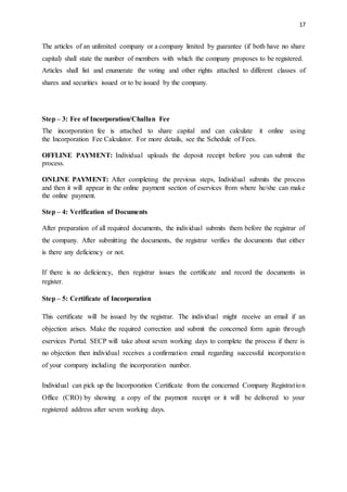 Securities & Exchange Commission of Pakistan (SECP) | DOCX