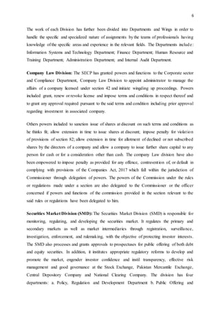 Securities & Exchange Commission of Pakistan (SECP) | DOCX