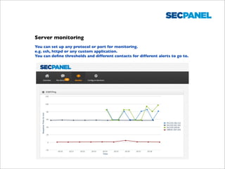Secpanel | Simple to use security tool for linux servers | PPT