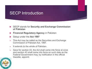 Secp final project slide | PPTX | Financial Regulation | Economy