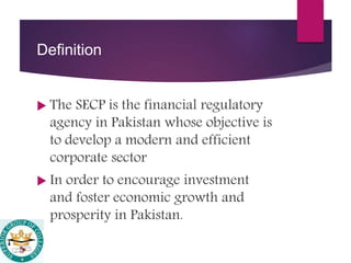 Secp final project slide | PPTX | Financial Regulation | Economy