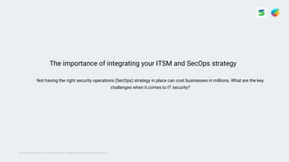 Align Your ITSM and SecOps Strategy for Unstoppable IT | PPTX