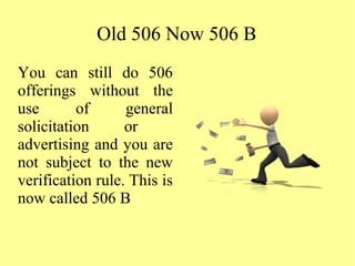 SEC Regulation D, Rule 506 C, Advertising Your Private Securities ...