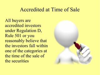 SEC Regulation D, Rule 506 C, Advertising Your Private Securities ...