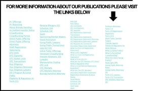 Sec Reporting Obligations | PPTX | Stocks and Bonds | Personal Investing